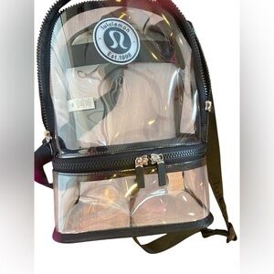 lululemon athletica | Bags | Nwt Lululemon Clear Mini Backpack | Poshmark